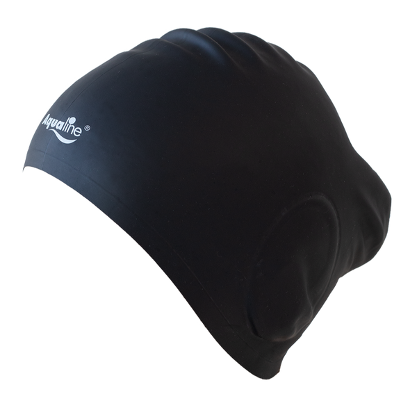 Long Hair Swim Cap | Premium Silicone, Comfortable Fit | Aqualine NZ