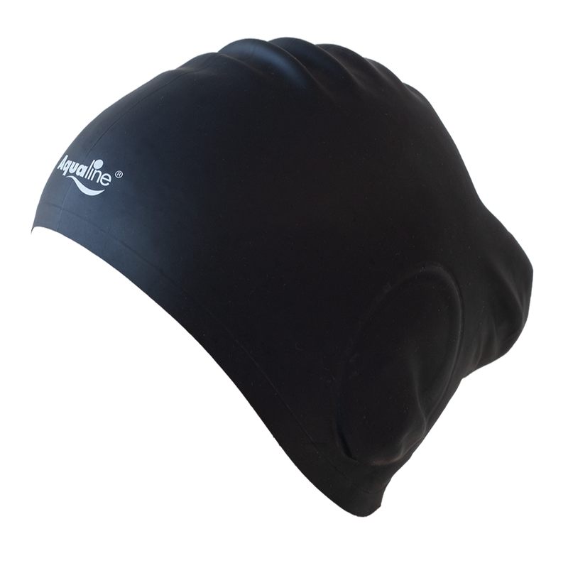 Long Hair Swim Cap | Premium Silicone, Comfortable Fit | Aqualine NZ