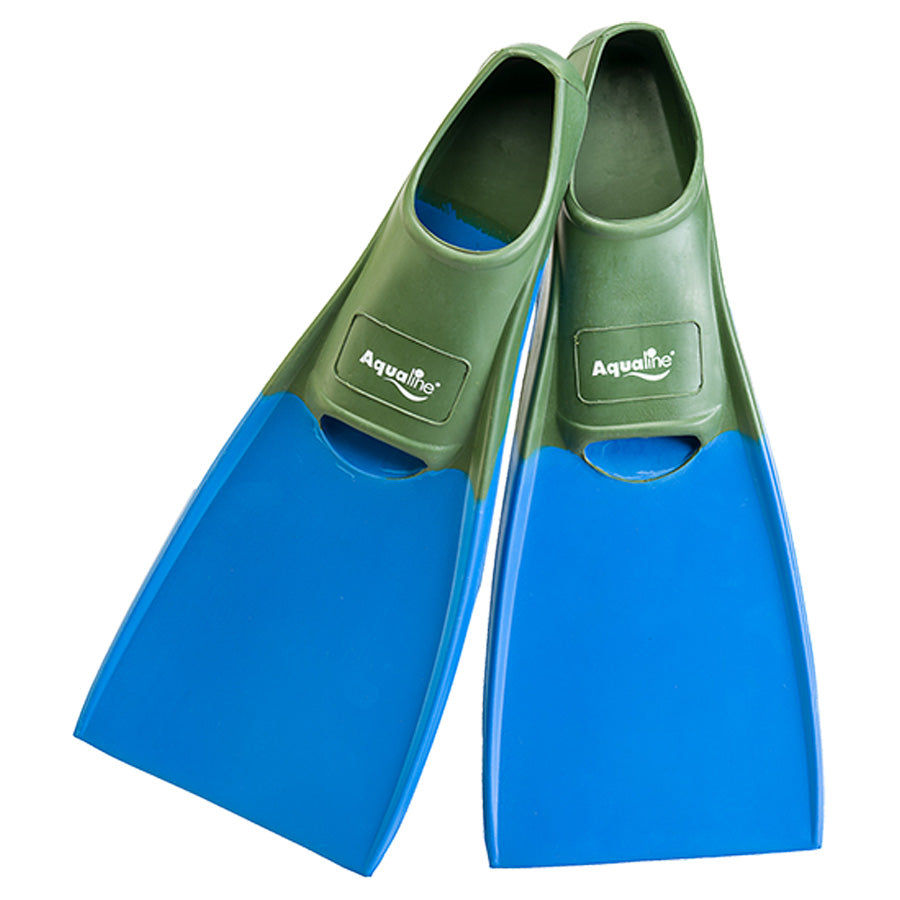 Long Blade Training Fins | Swim Power & Kick Strength | Aqualine NZ
