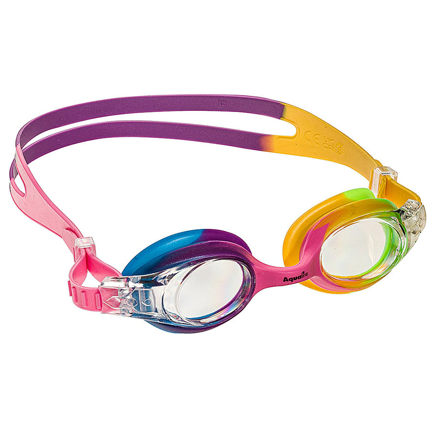 Aqualine Rainbow Swim Goggles | Kids Goggles | Children Goggles ...